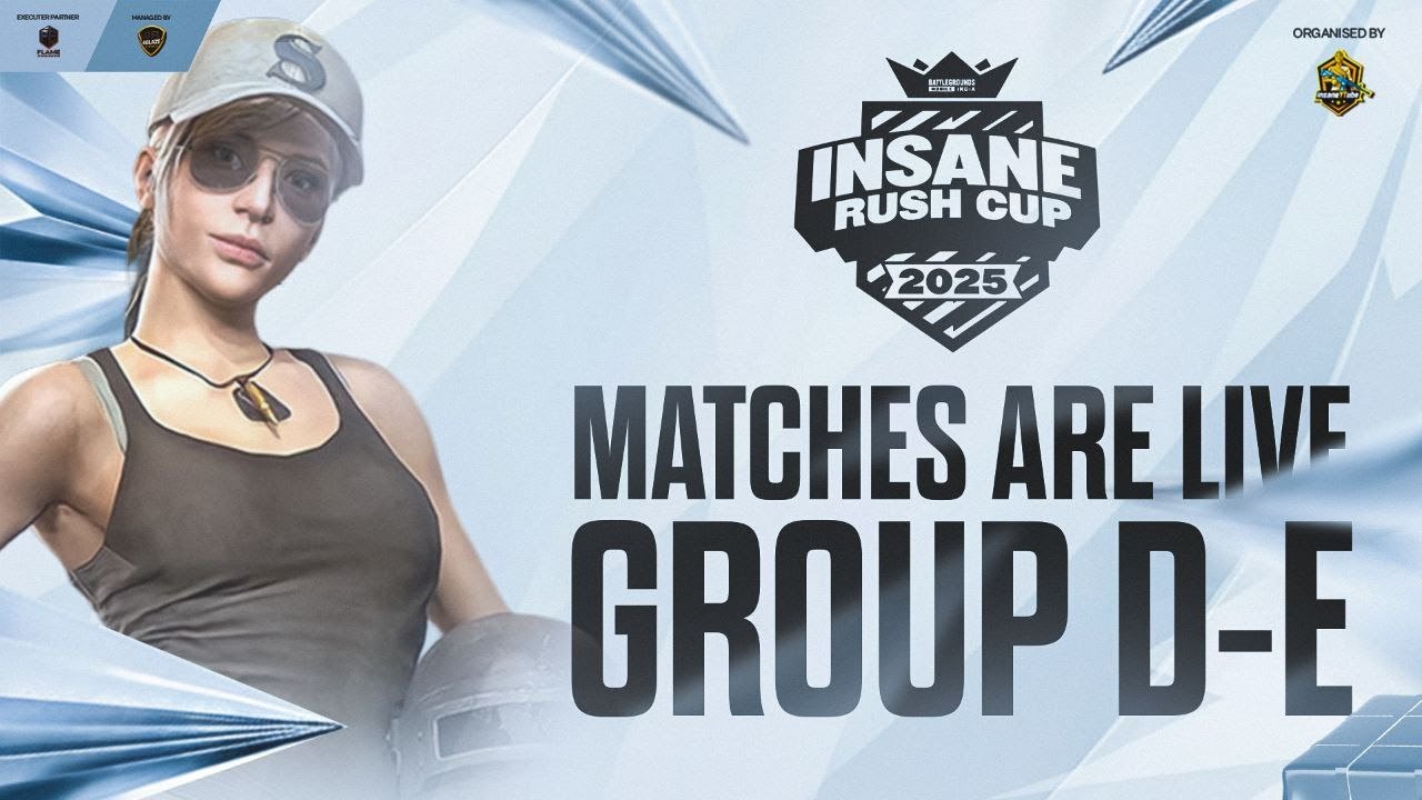 🔴 INSANE RUSH CUP || ROUND 1 GROUP D-E LIVE - YouTube