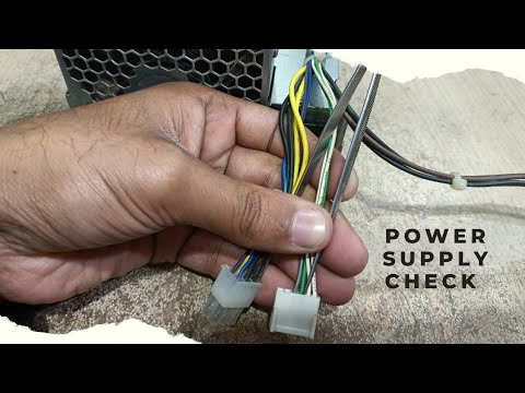 How to Check Power Of Pc | How do I check my power supply voltage - YouTube