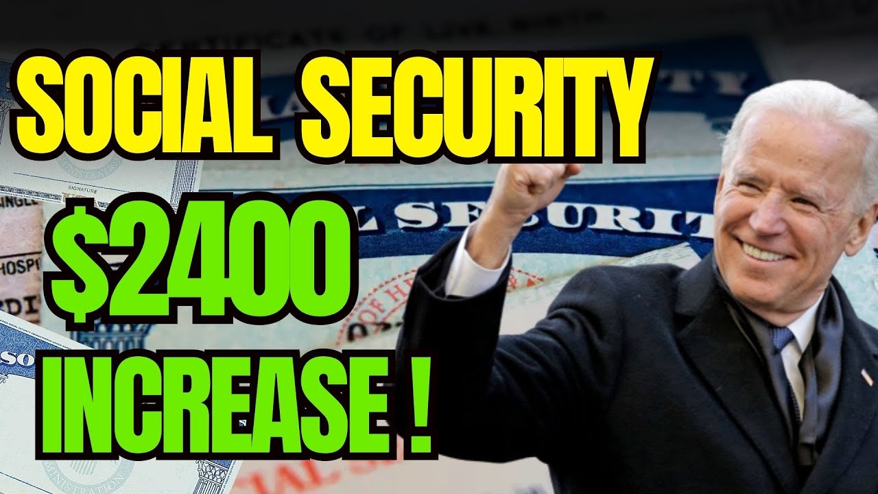 JUST IN: $2400 Social Security Increase from Congress INCREASE TO ALL ...