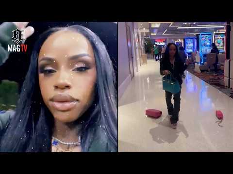 Yaya Mayweather Steps Out Wit Over $100k Worth Of Designer Handbags! 👜