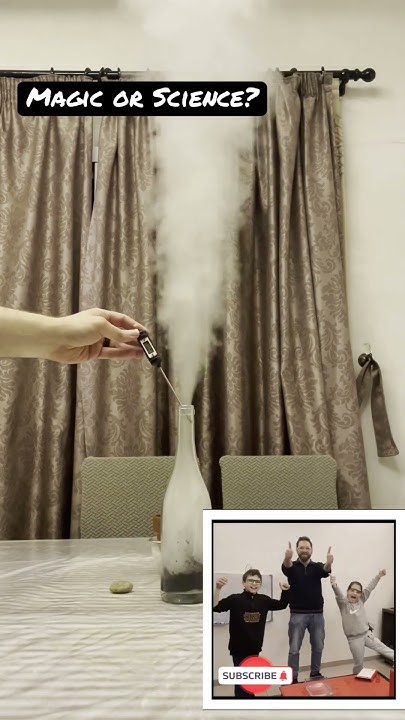 Genie in a Bottle cool #science experiment - Hydrogen Peroxide ...