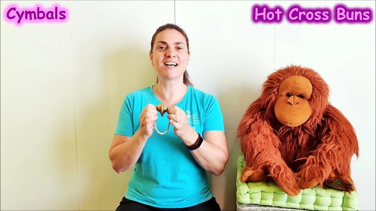 Hot cross buns - Cymbals | Nursery rhymes & kids songs with percussion ...