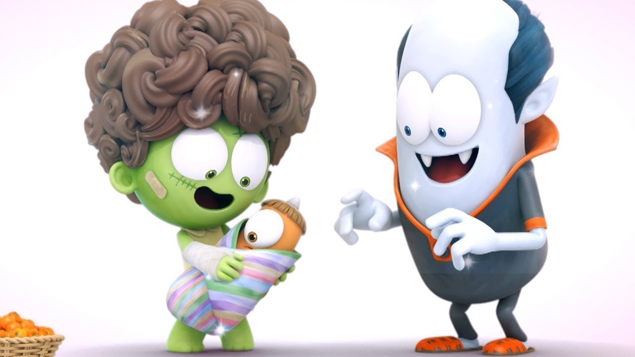 Spookiz | The Monster Family | 스푸키즈 | Funny Cartoon | Videos For Kids ...