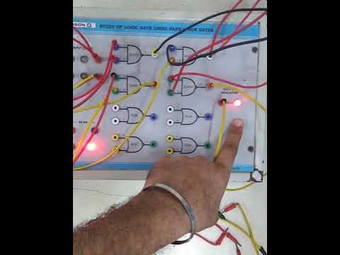 Understanding Logic Gates Practically using NAND (Universal) Gate - YouTube