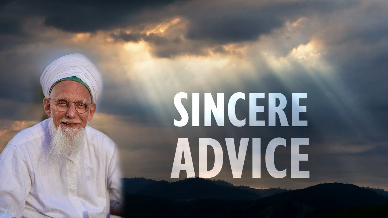 Sincere Advice - YouTube
