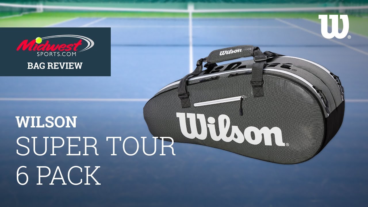 Wilson Super Tour 6 Pack Review | Midwest Sports - YouTube