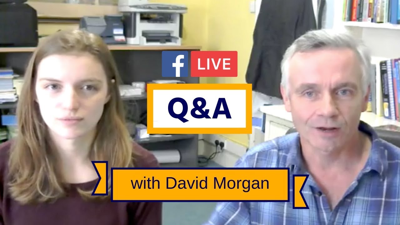 Live Q&A with David Morgan from Easyread - YouTube