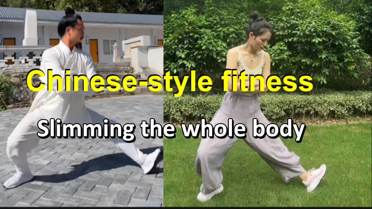 Chinese-style fitness | Full body slimming - YouTube