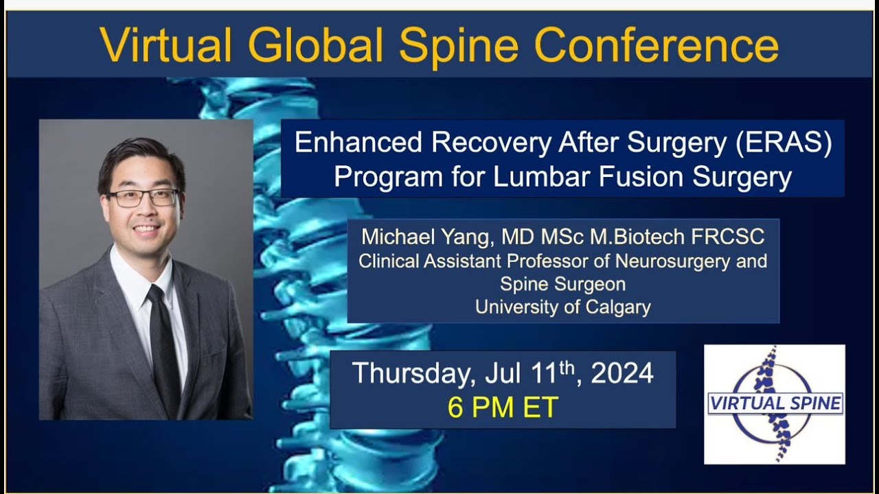 "Enhanced Recovery After Surgery (ERAS) Program for Lumbar Fusion ...
