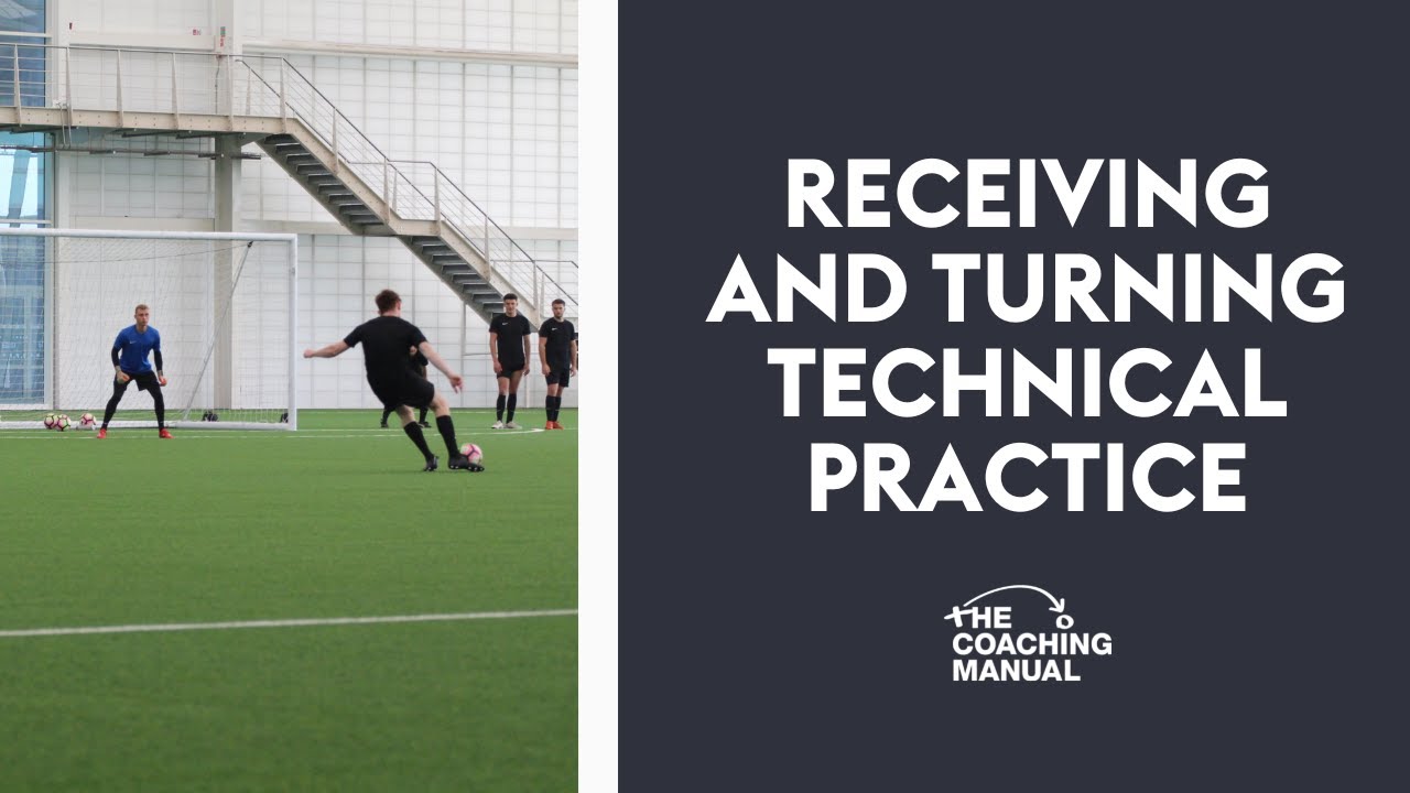 Receiving and Turning Technical Practice (U6) ⚽️ - YouTube