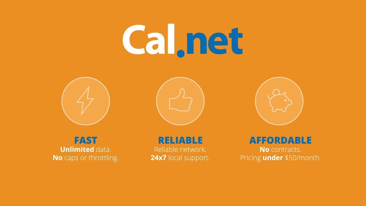 Cal.net Internet Service - YouTube