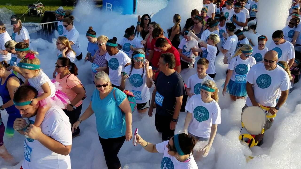 2016 Bubble Run, Lakeland, Florida - YouTube