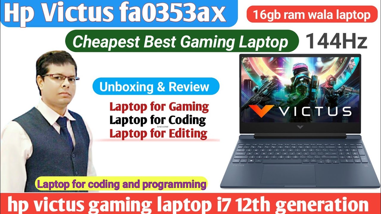 hp victus 15 fa0353tx review | gaming laptop | Laptop for coding and programming | hp victus ...