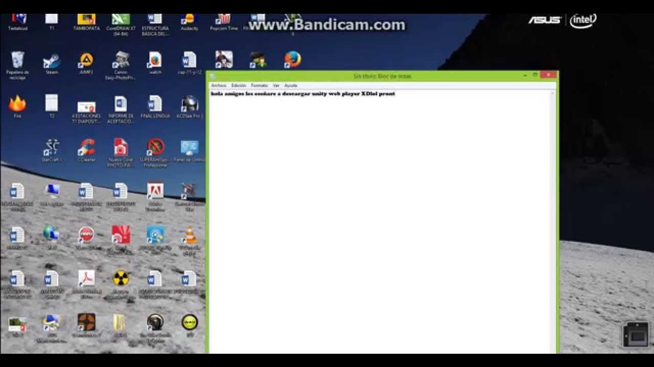 Como descargar unity web player - YouTube