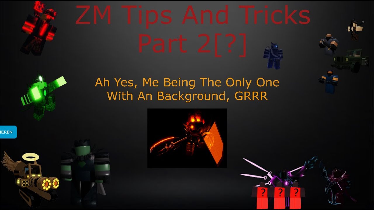 Roblox TBBF | ZM Tips And Tricks [2] - YouTube