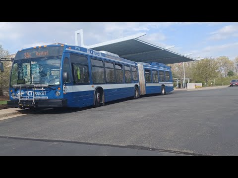 Onboard CTtransit #1110 on Route 34x - YouTube