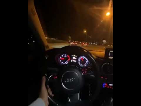 AUDİ A3 GECE SNAPİ #SNAP #ARABA #STORY