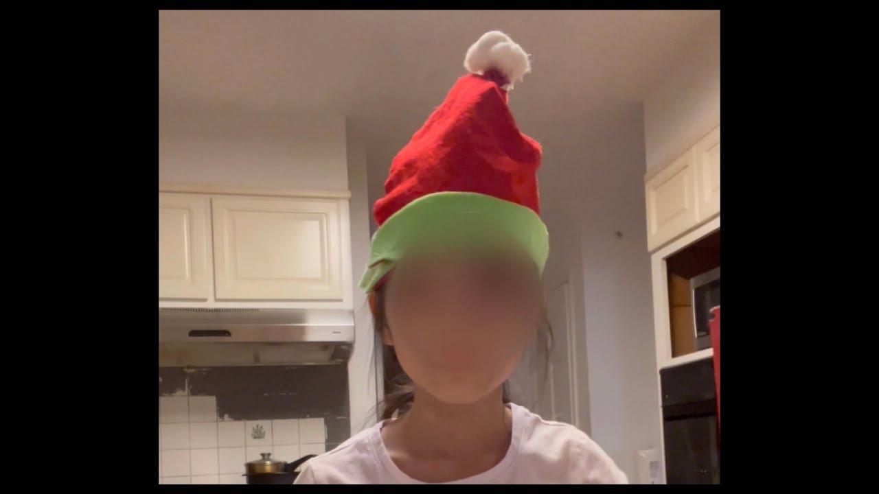 Making a Christmas hat from scratch - YouTube