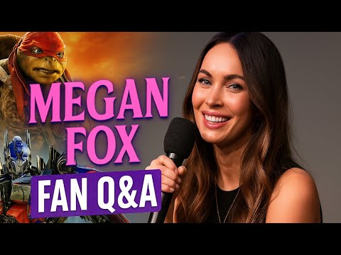 Megan Fox Q&A: TMNT Secrets, Superhero Wishlist & Wild Transformers Stories! Fan Exclusive Interview