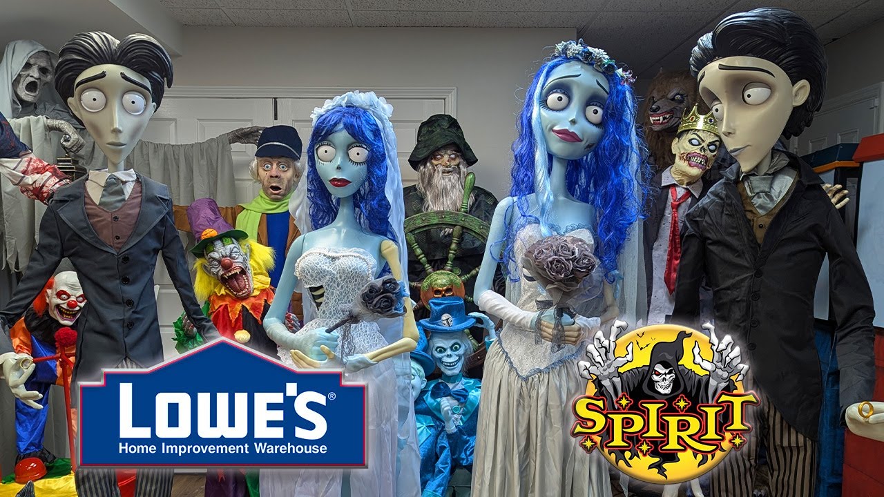 Corpse Bride Lowes Halloween VS Corpse Bride Spirit Halloween - YouTube