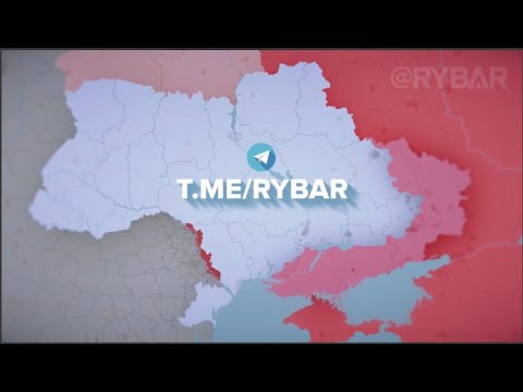 RYBAR Ukraine War Map Sept 1st - YouTube