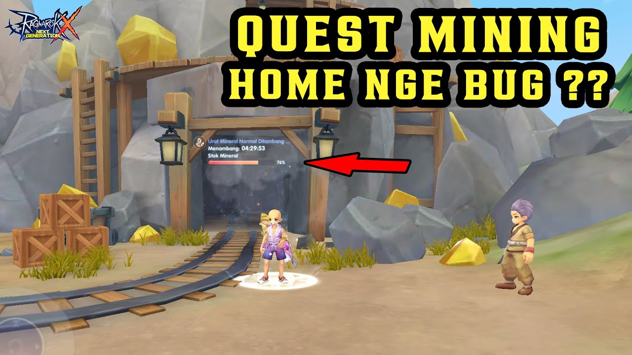 ROX - SOLUSI QUEST MINING HOME NGE BUG - YouTube