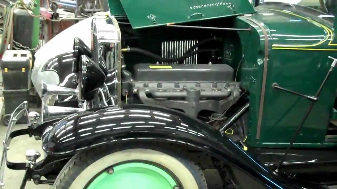 1929 Chevrolet Starting and Running - YouTube