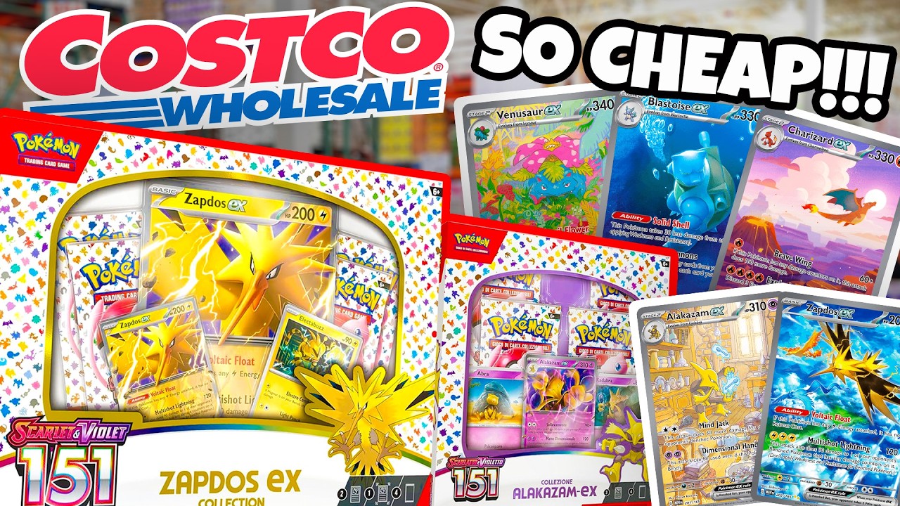 Costco is Selling The CHEAPEST 151 Pokémon Cards!!! - YouTube