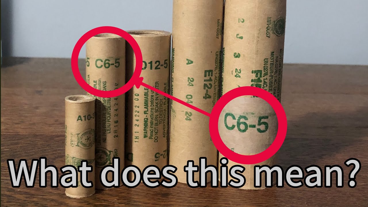 Model Rocket Engine Codes Explained | Pluto Explains - YouTube