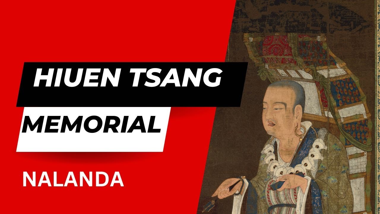 HIUEN TSANG memorial hall in Nalanda - YouTube