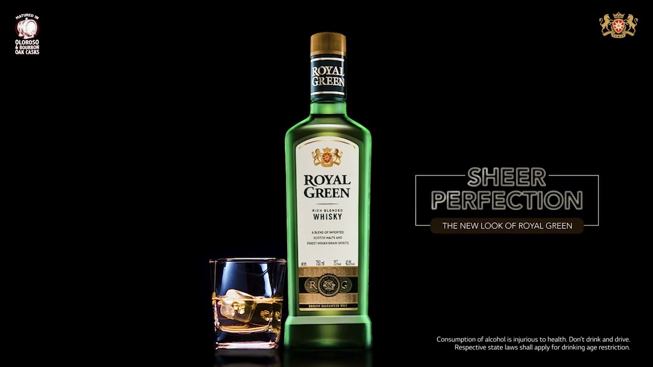 Royal Green Whisky I Enjoy The Finest Blend - YouTube
