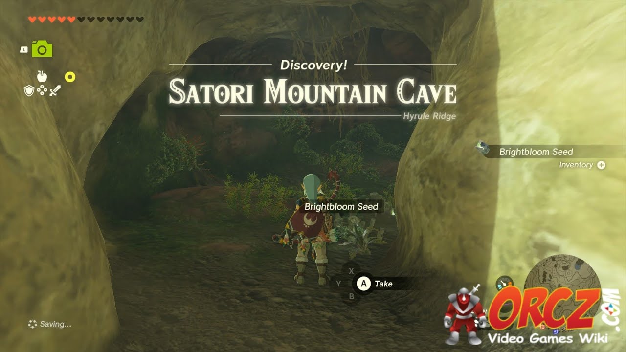 Legend of Zelda Tears of the Kingdom - Satori Mountain Cave Gameplay ...