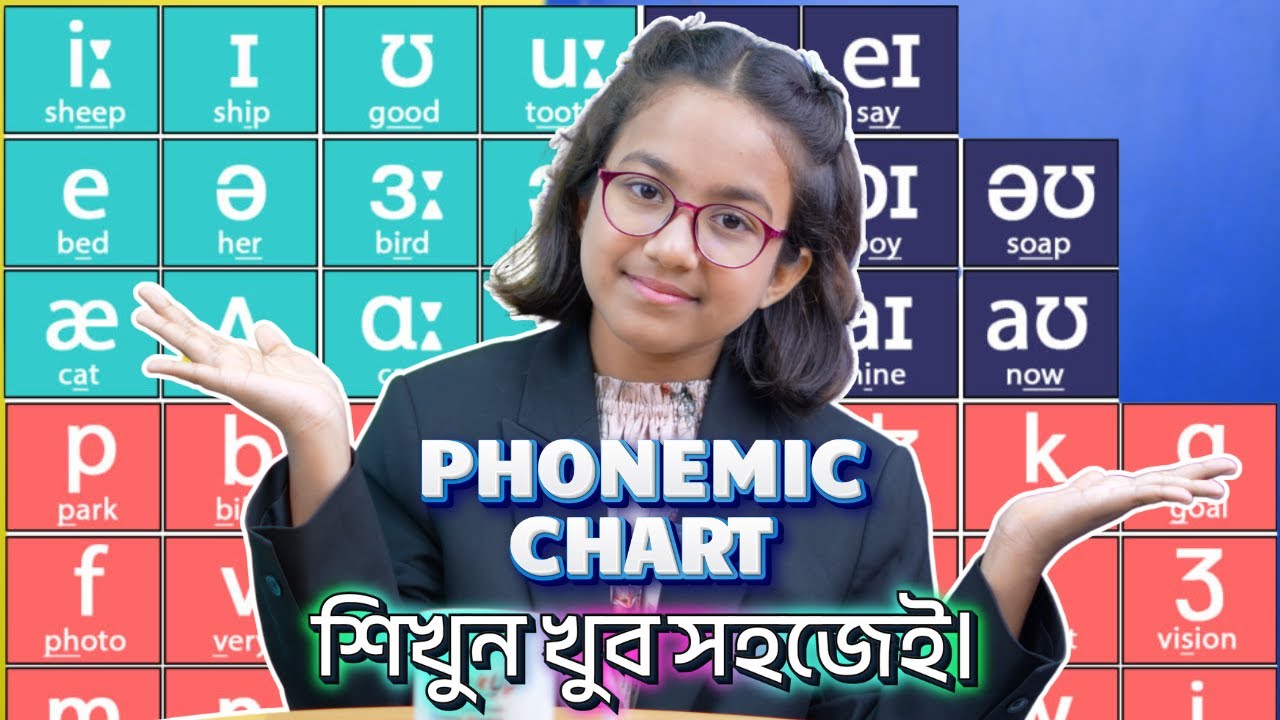 Phonemic Chart শিখুন খুব সহজেই || Phonetics || NUHA phonetics class :01 || SpeakUp || - YouTube