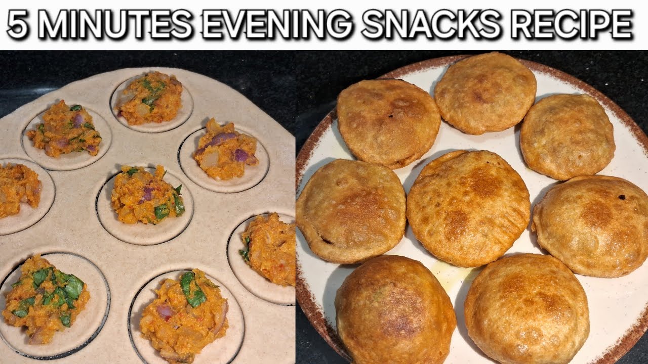 5 Minutes Snacks Recipe | Potato Mughlai Puri Recipe | New Snacks ...