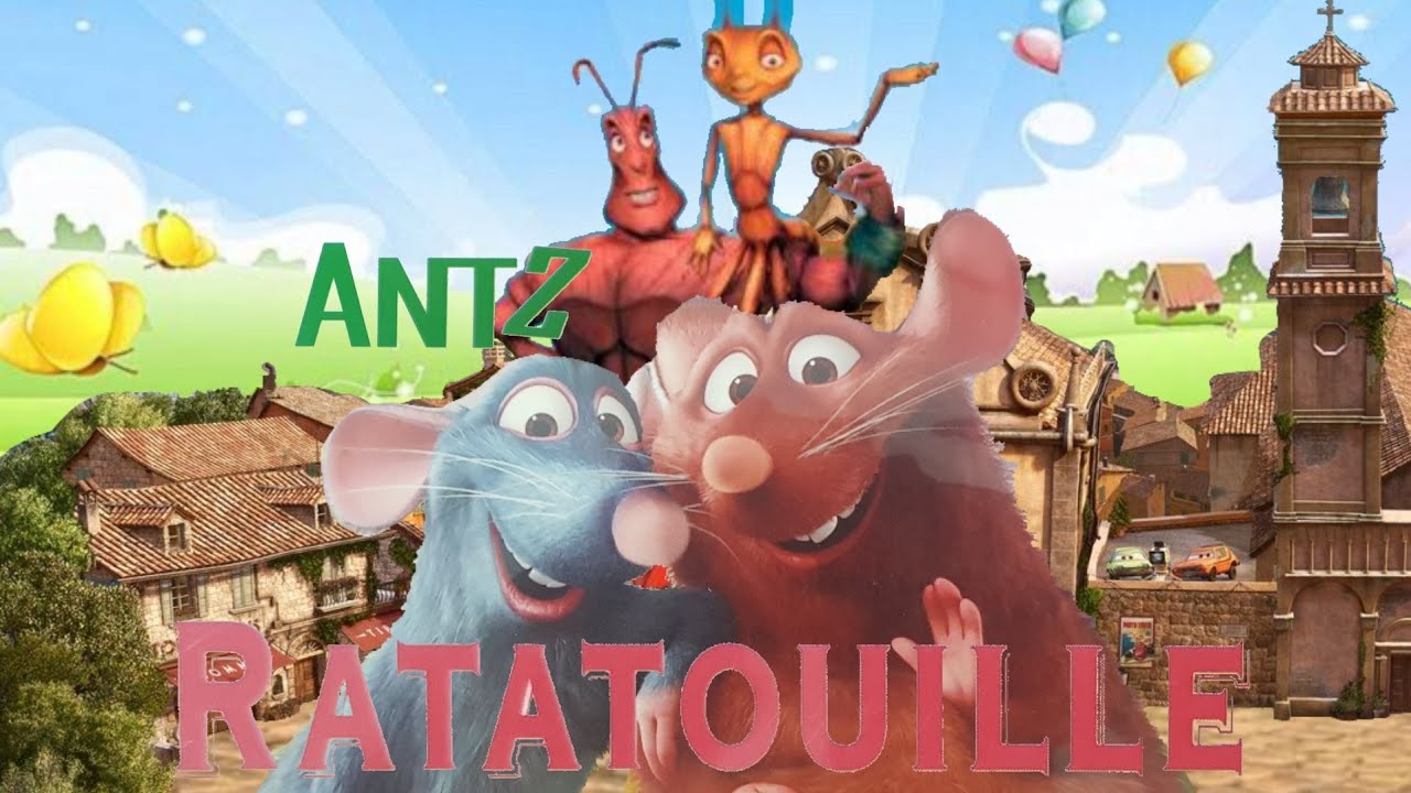 Disney.Pixar Ratatouille (Ratte.tuu.ii) Antz DVD Menu 2019 - YouTube