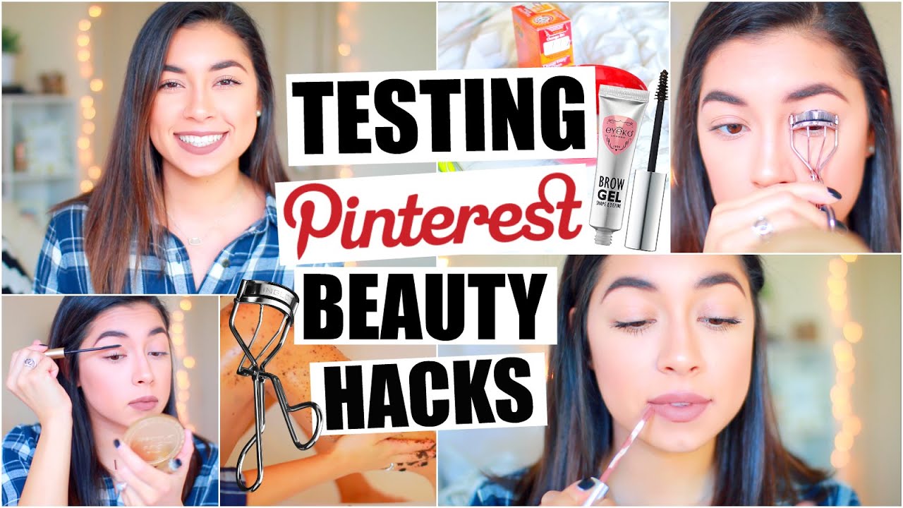 Testing Pinterest Beauty Hacks! Beauty Hacks Every Girl Should Know ...