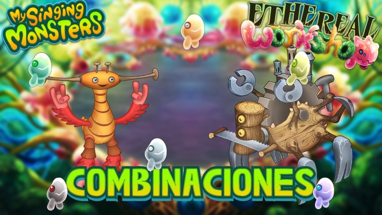 Como hacer a los NUEVOS MONSTRUOS del TALLER ETEREO PIPLASH y VHENSHUN - MY SINGING MONSTERS ...