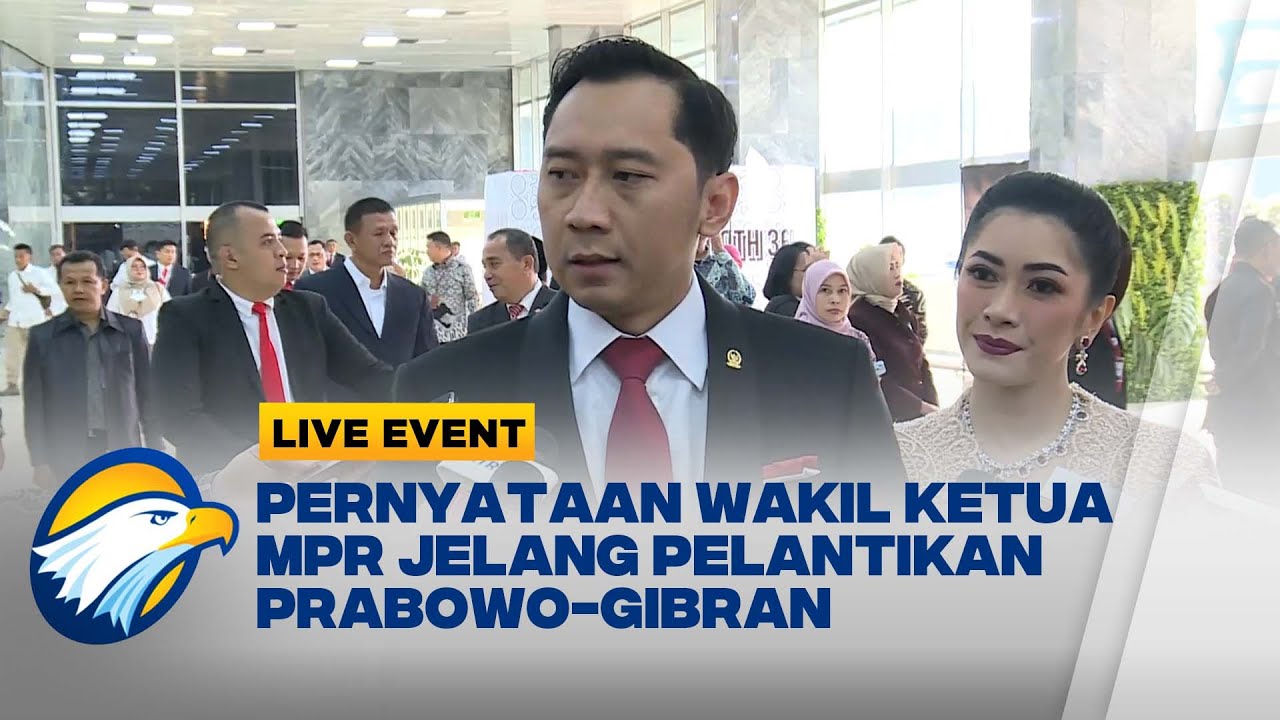LIVE EVENT - Pernyataan Edhi Baskoro Yudhoyono Jelang Pelantikan ...
