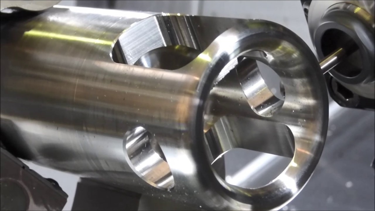 3D CHAMFER WITH CNC LATHE DOOSAN PUMA 3100 XLY - YouTube