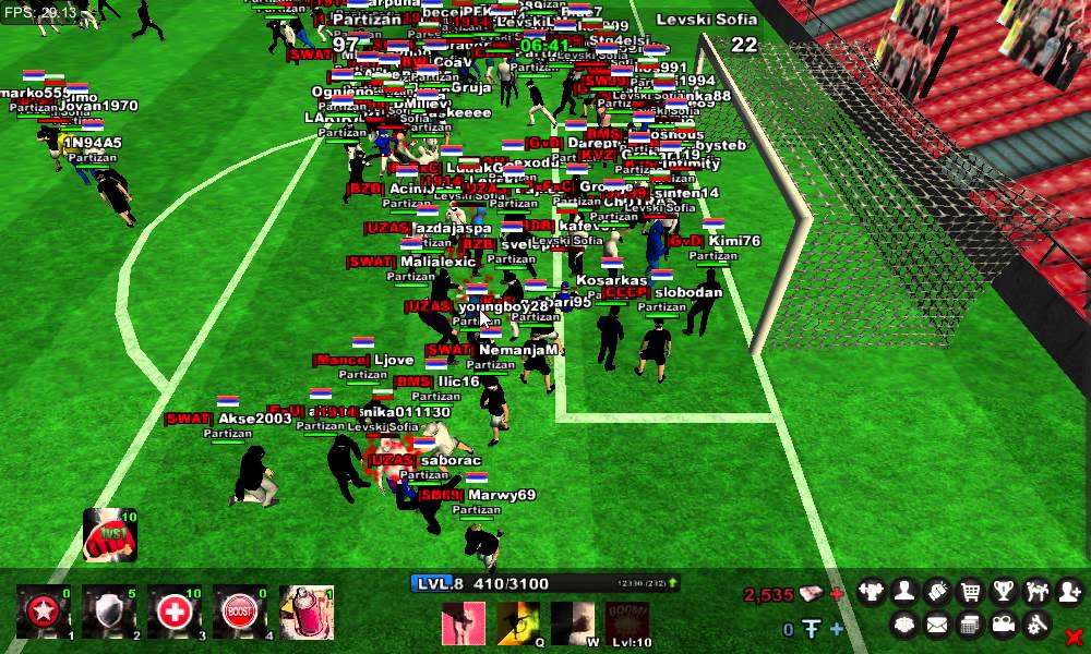 HooligansGame-Partizan vs Levski Sofia!POBEDA - YouTube