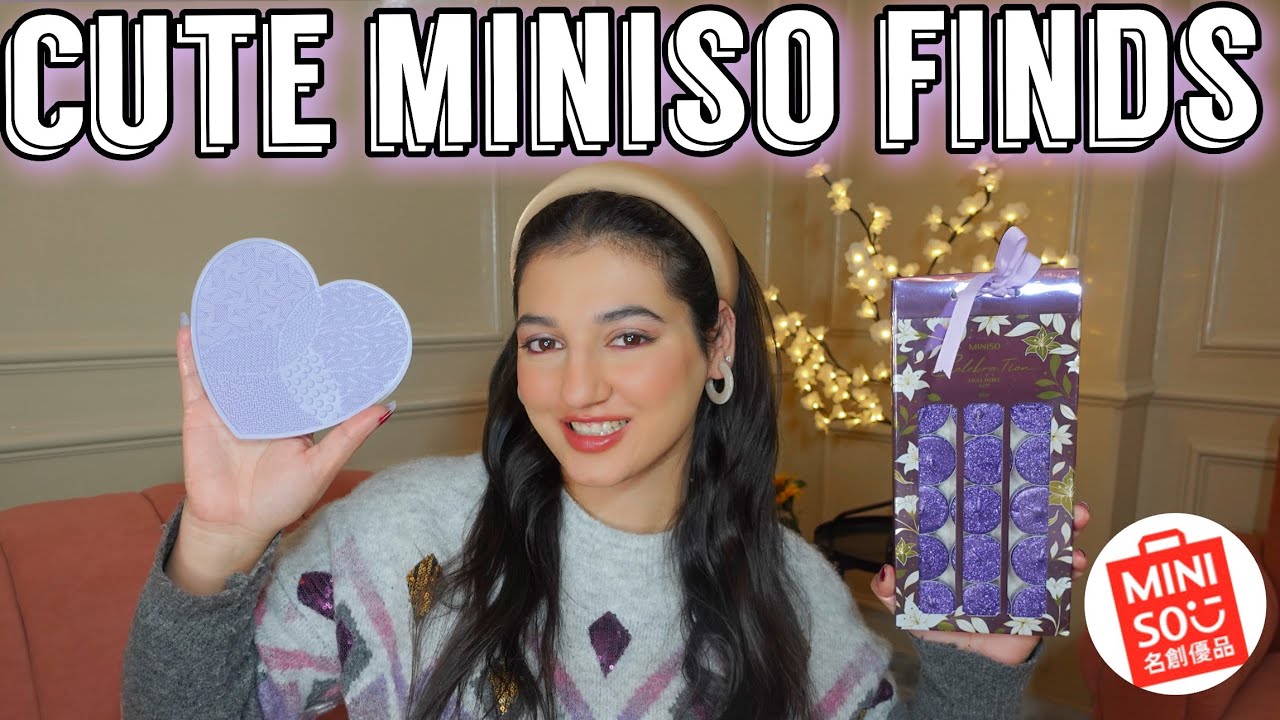 Cute Miniso finds that you can buy this season| Starting Rs 190 only ...
