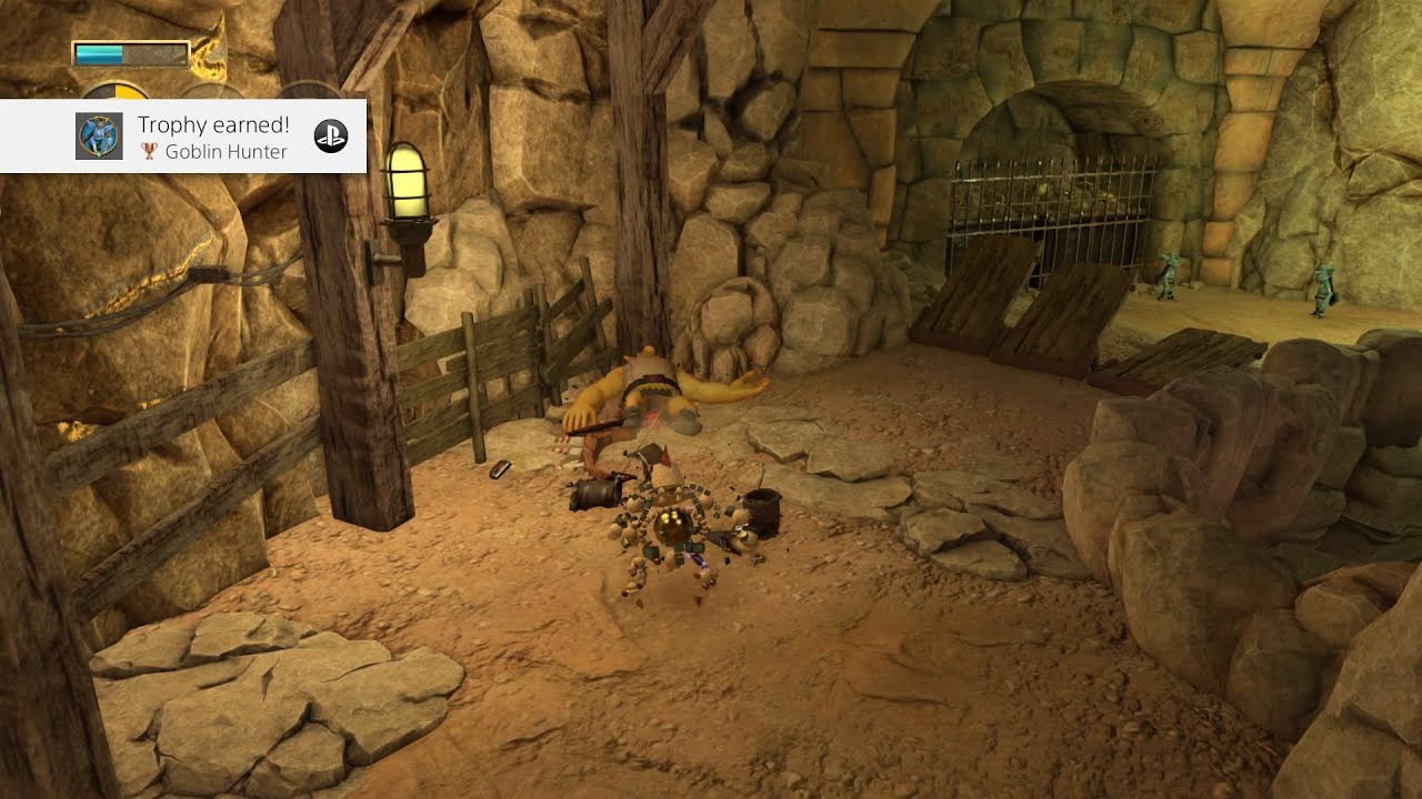 Knack - Goblin Hunter Trophy - YouTube