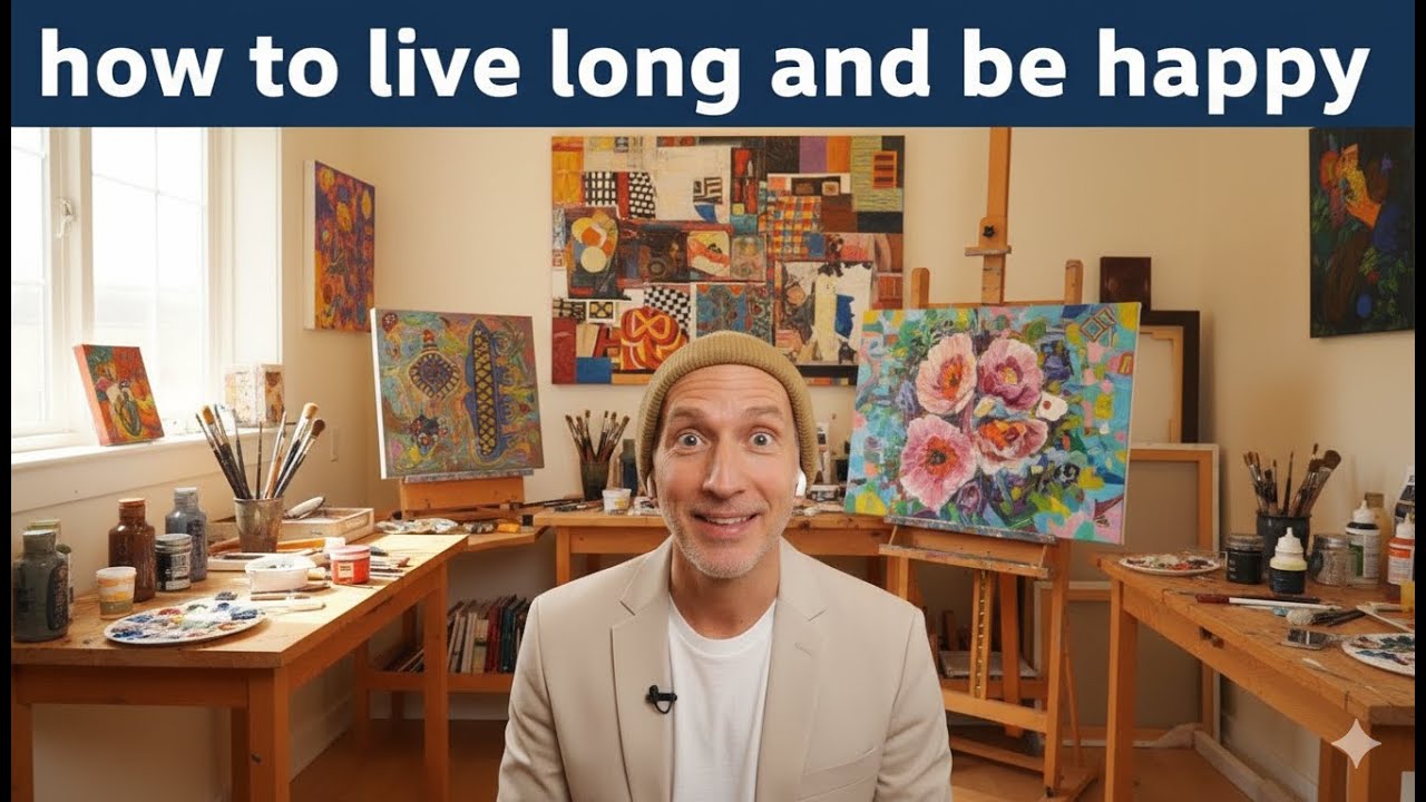 How to Live Longer & Be Happy Health Longevity & The Artist's Journey ...