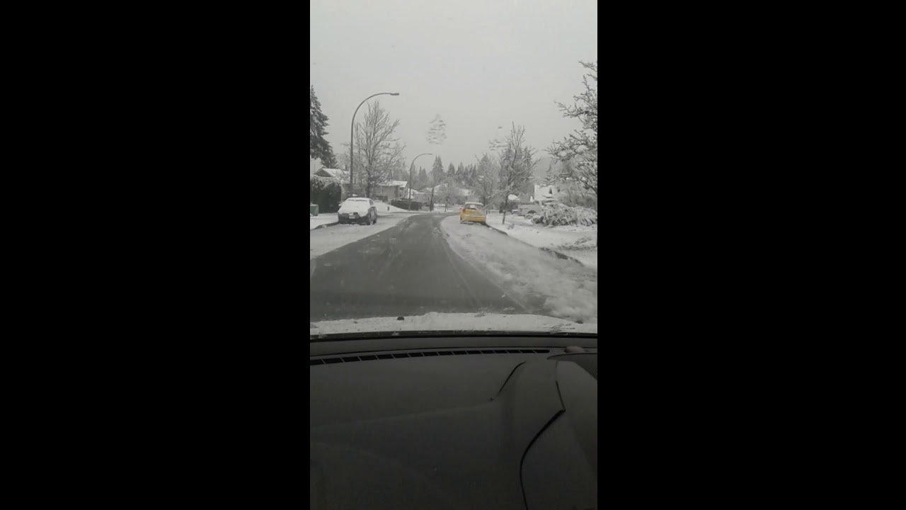 Snow in Nanaimo - YouTube