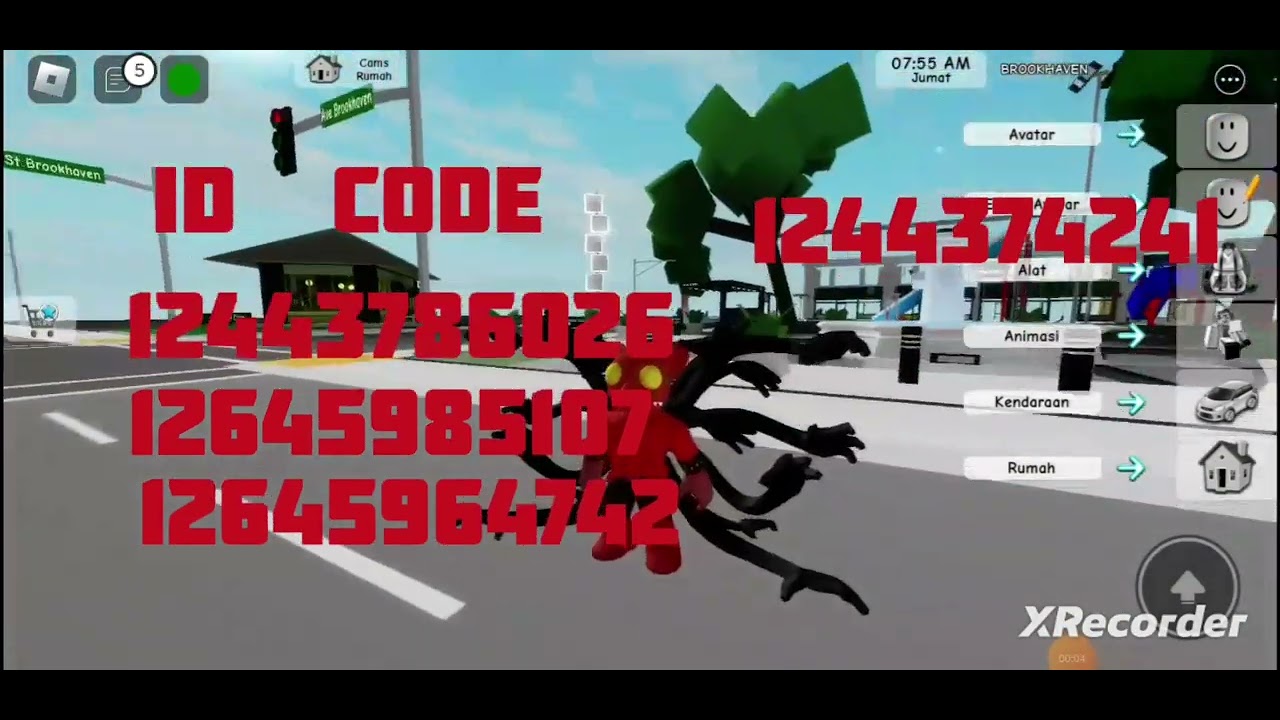 id code brookhaven rp el goblino - YouTube