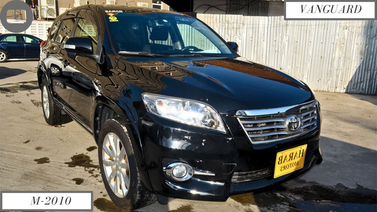Toyota Vanguard 2010 model in black colour now available at harab ...