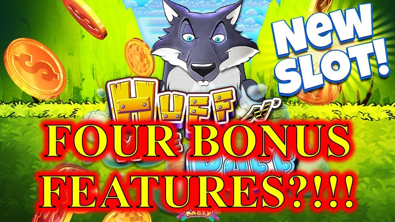 Slot Machine Play - Huff N' More Puff - FOUR BONUS FEATURES IN LESS ...