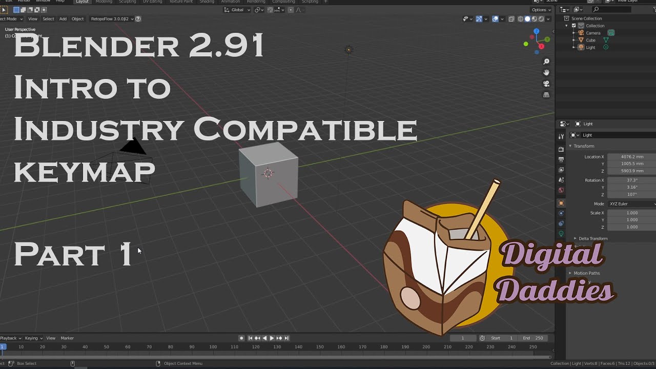 Blender 2.91 Intro - Industry Compatible - YouTube