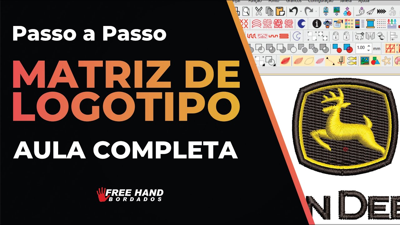 Criar Matriz Logo Passo a Passo No Wilcom - YouTube