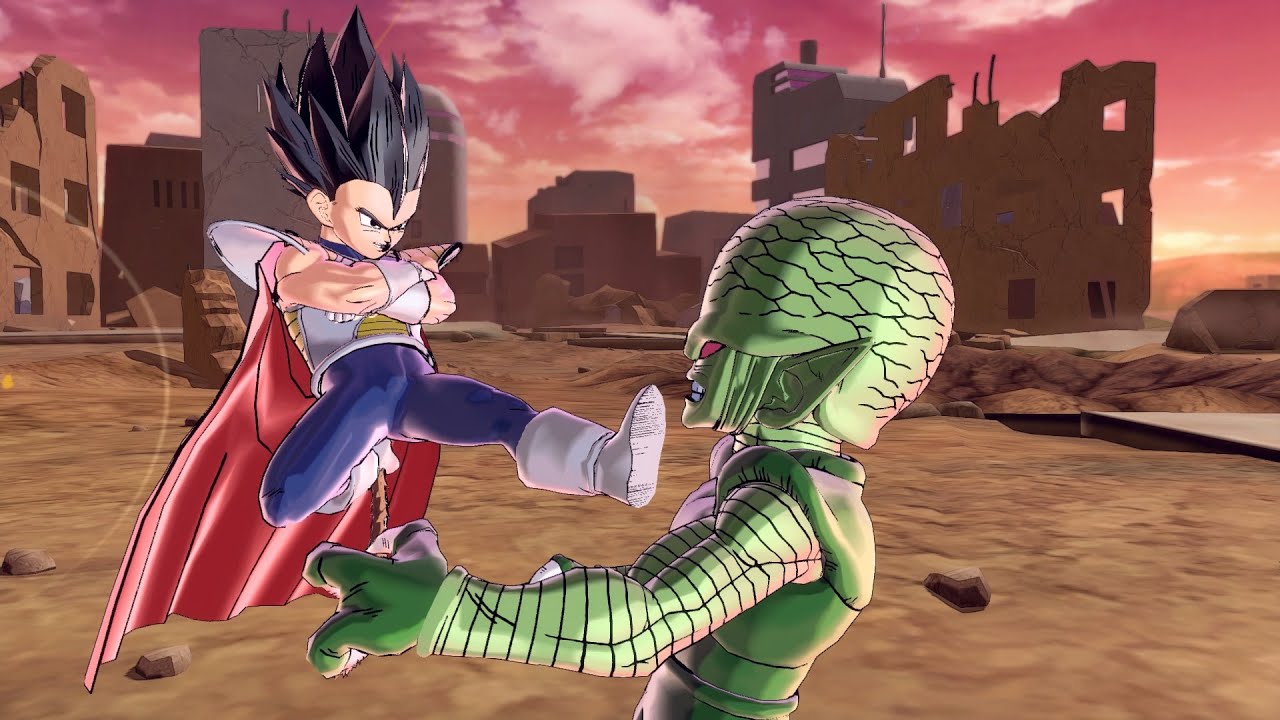 Xenoverse 2 - Vegeta kid Mod Combo showcase - YouTube